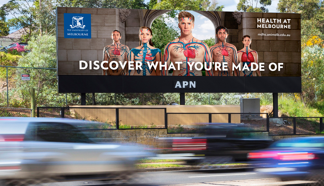 HIVE Creative : Melbourne Uni Discover Campaign