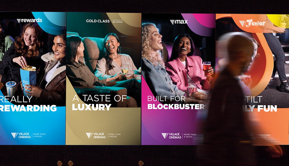 HIVE Creative: Village Cinemas Brand Evolution