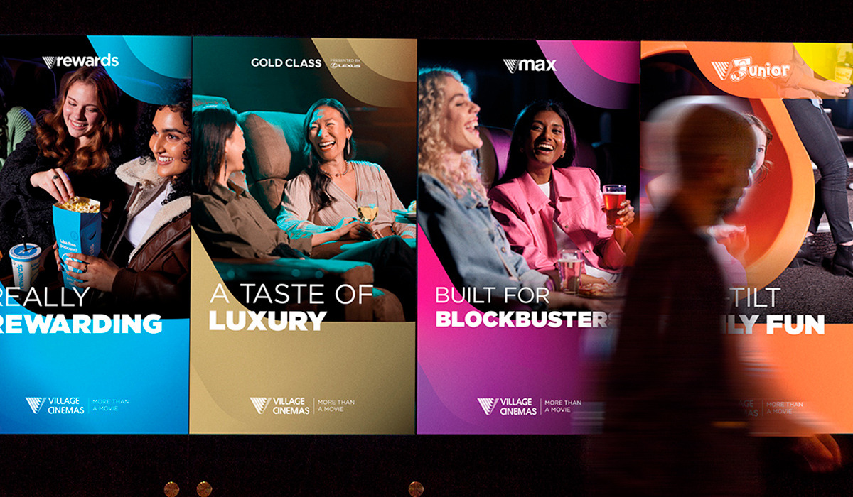 HIVE Creative: Village Cinemas Brand Evolution